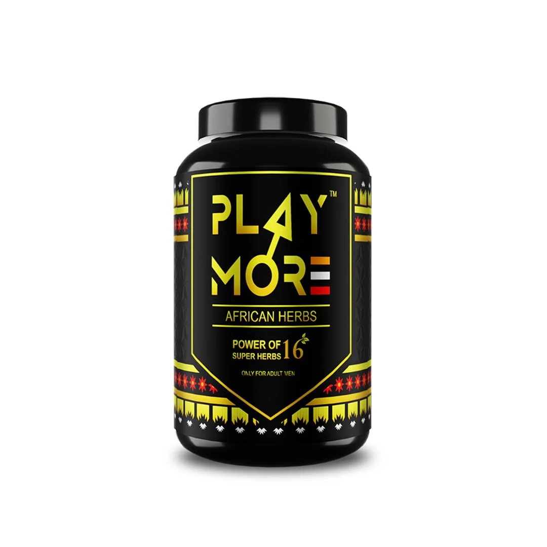 PLAY MORE - World's No.1 Sexual Wellness Formula for Adult Men.